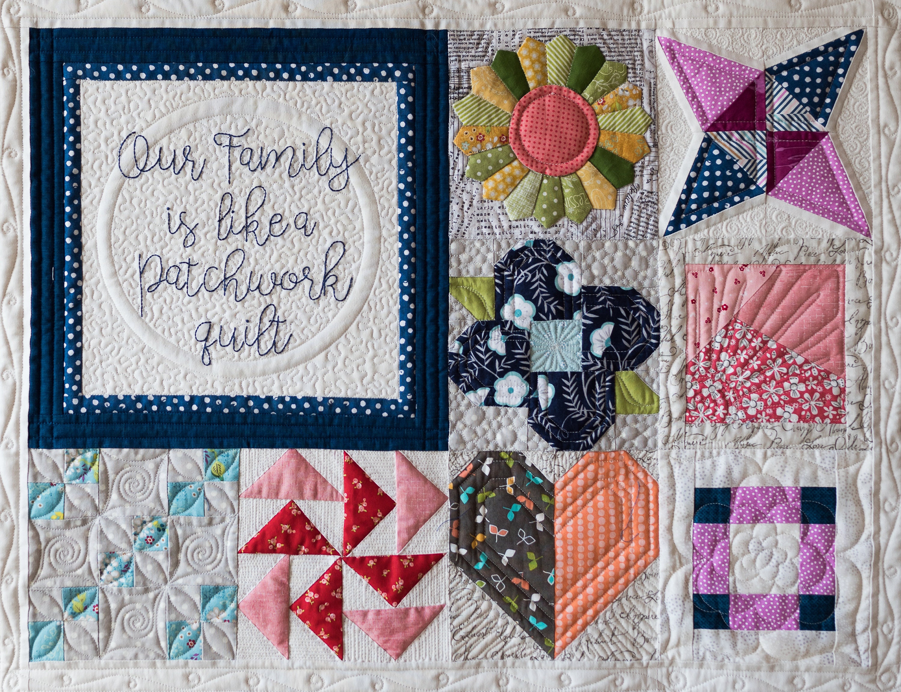 Heirloom Quilt Pattern Our Family - Etsy UK