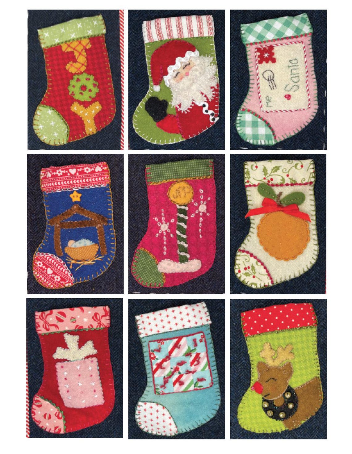 ABC Christmas Advent Pattern - Etsy