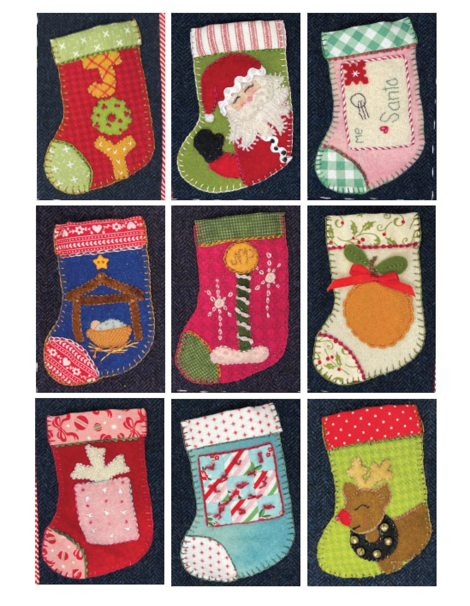 ABC Christmas Advent Pattern - Etsy
