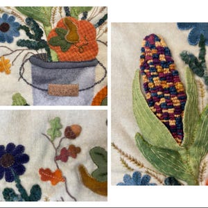Fall Bouquet Mini Quilt Pattern - Etsy