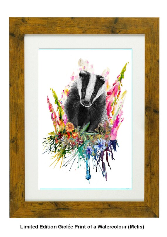 MELIS Framed Limited Edition Fine Art Giclée Print From an - Etsy
