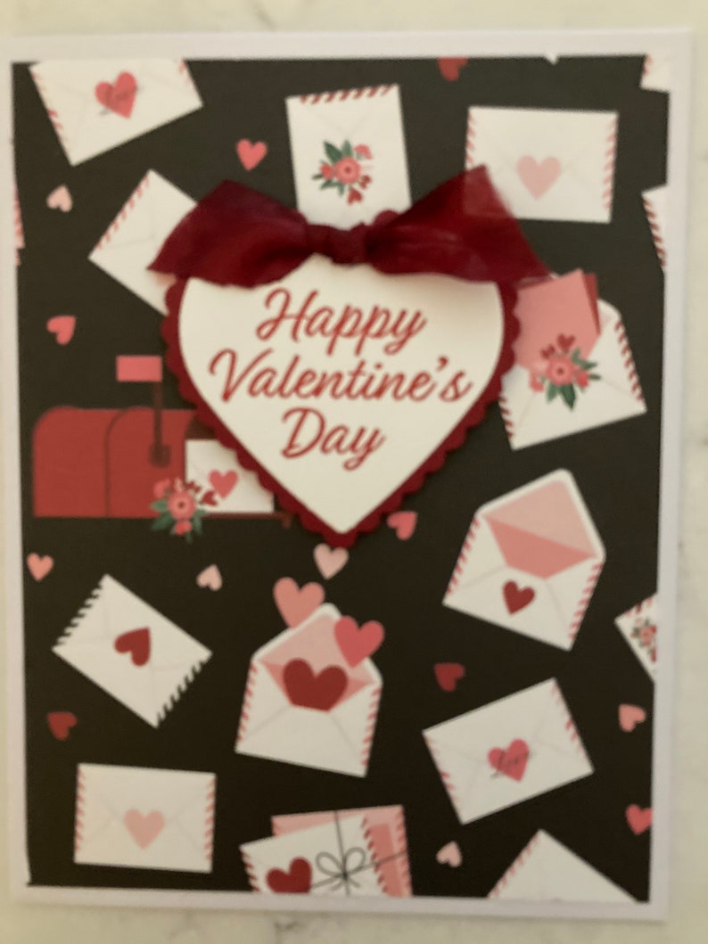 Valentine's Day Greeting Cards, Choice of 3 Designs Mix and Match - Etsy