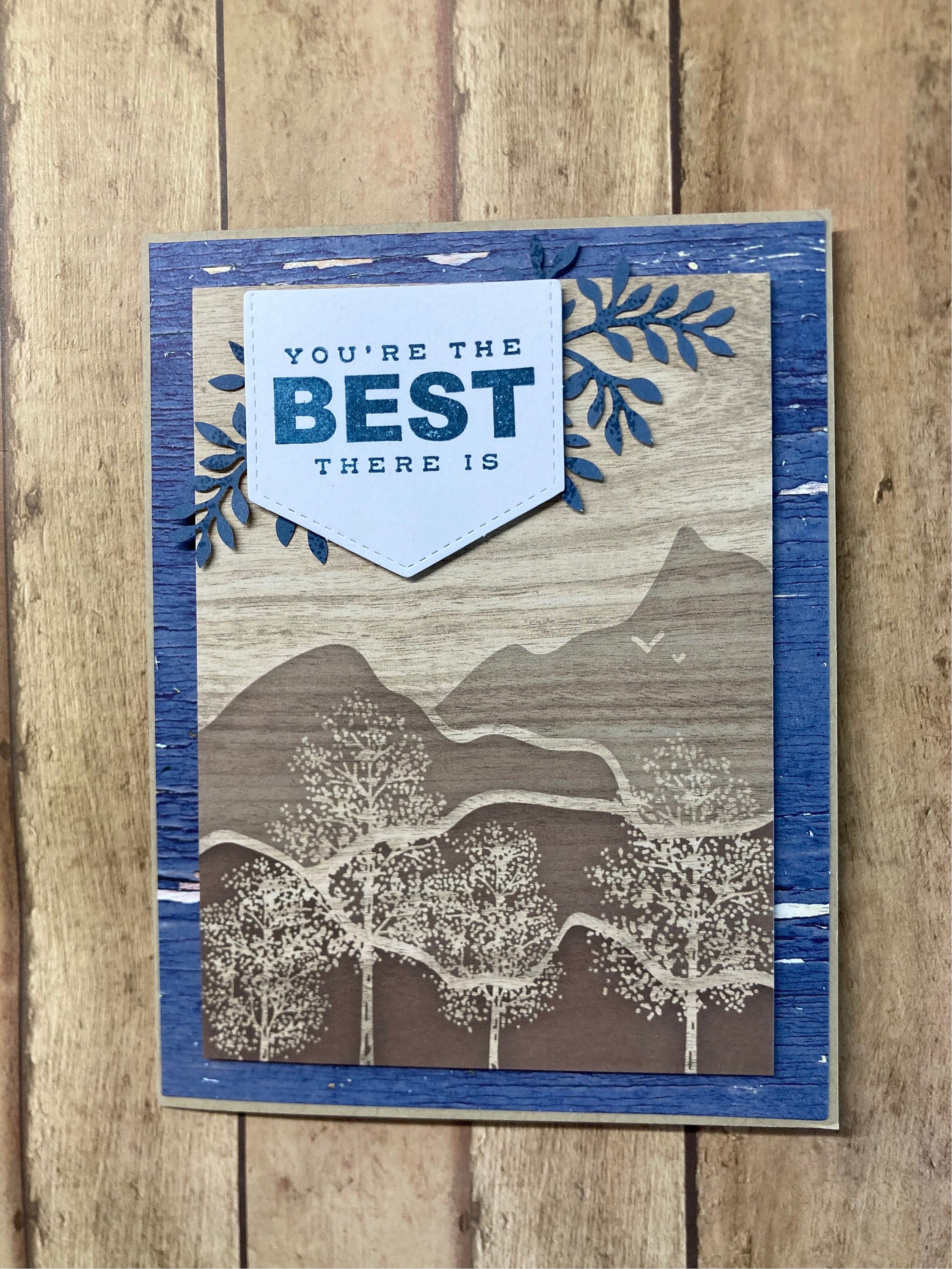 Father's Day All the Best Greeting Card, Stampin' Up! - Etsy