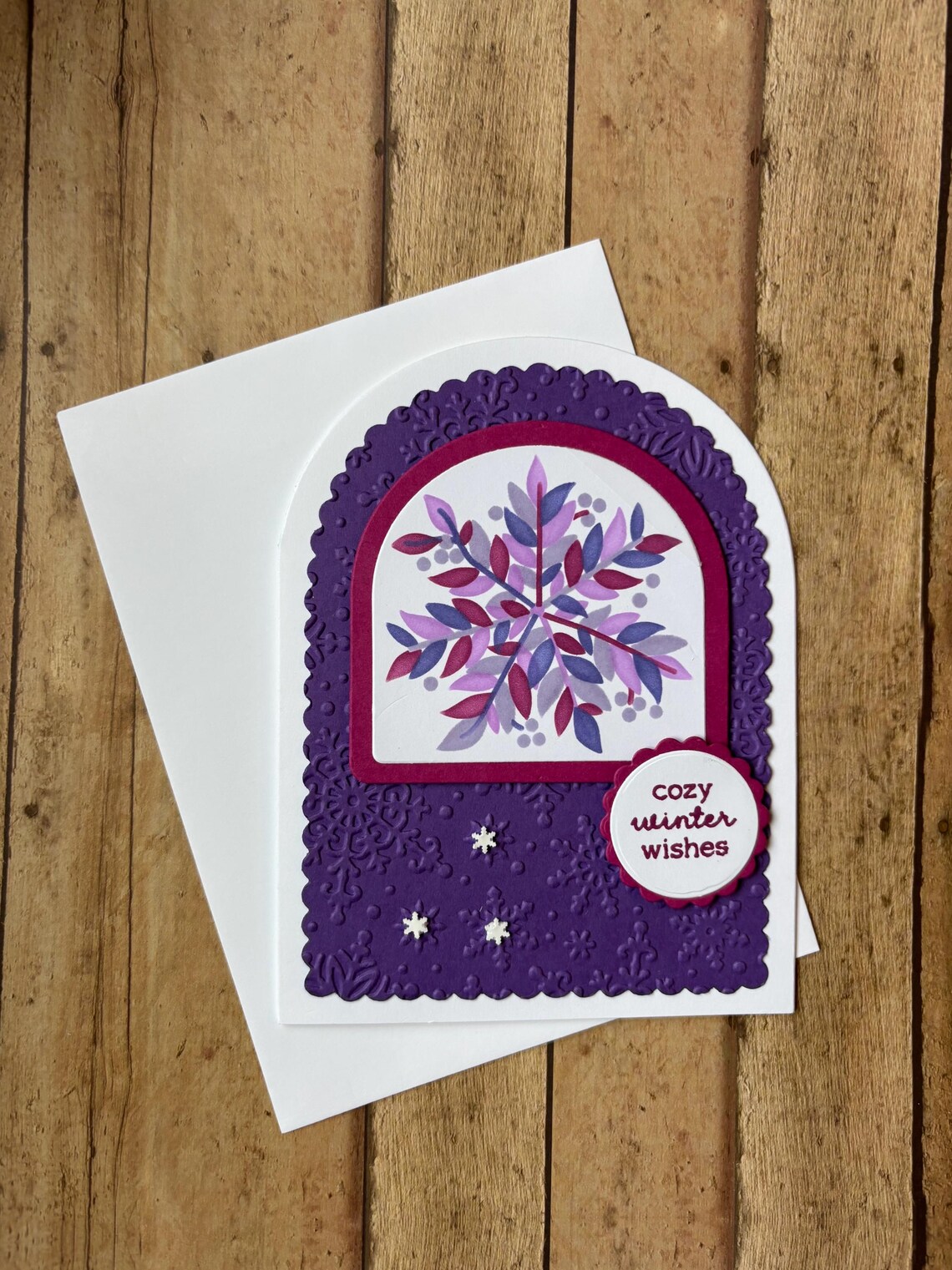 Winter Wishes Greeting Cards, 4 Designs - Etsy