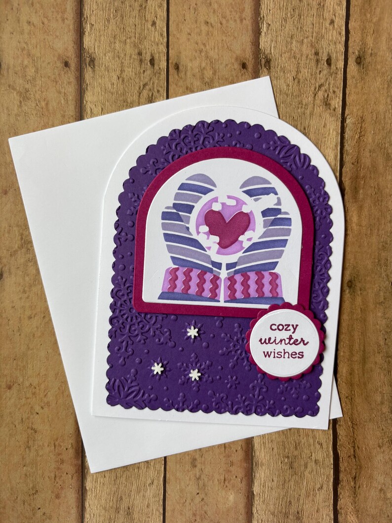 Winter Wishes Greeting Cards, 4 Designs - Etsy