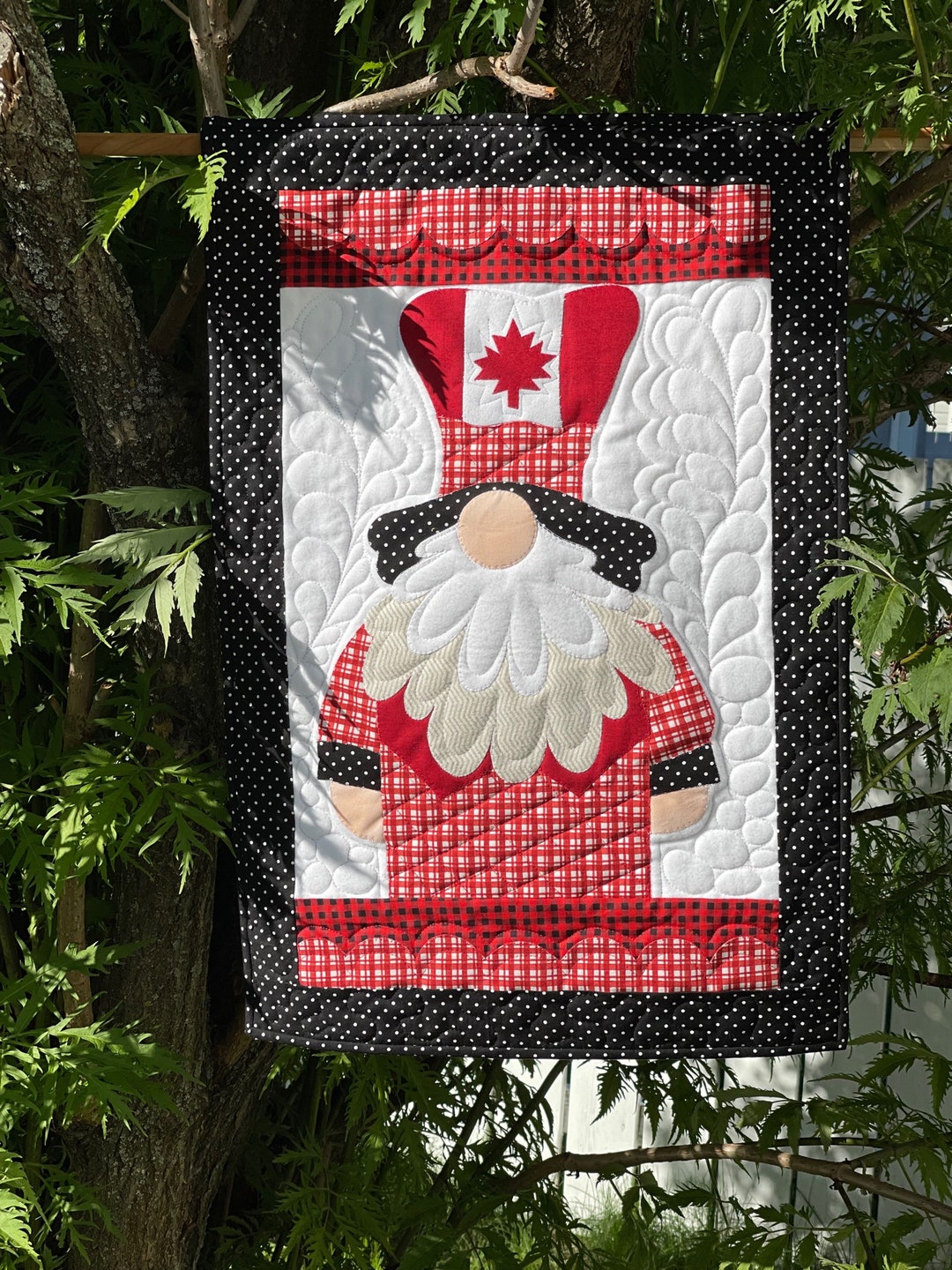 O' Canada Gnome Wall Hanging / Canada / Canadian / Canada Day / Garden ...