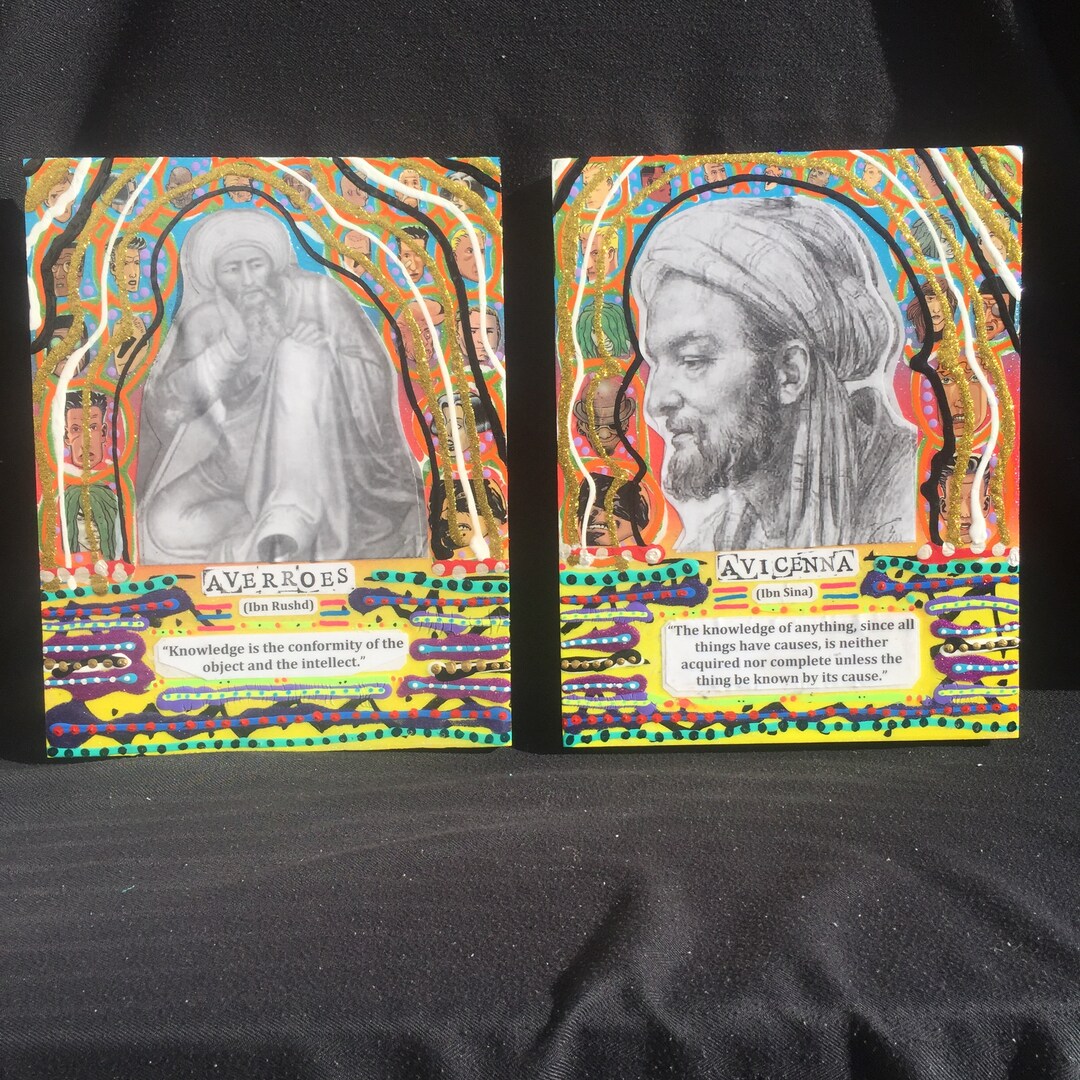Averroes and Avicenna - Etsy