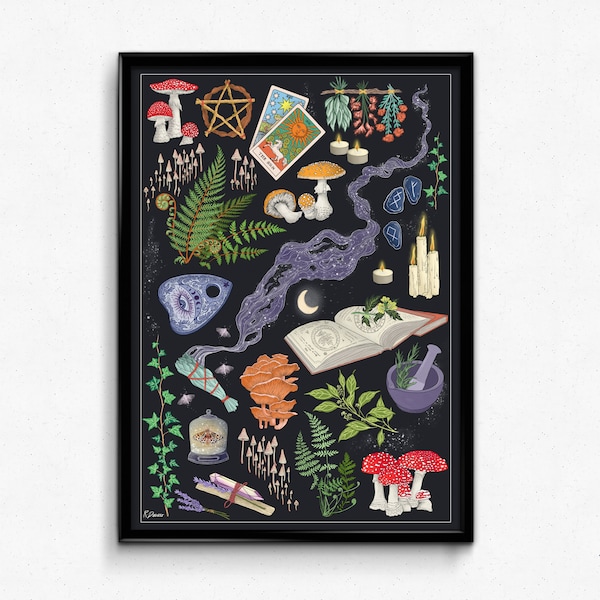 Witchy Room Decor - Etsy