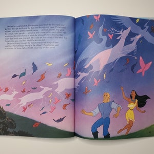 Pocahontas Large Picture Book Disney Classics Series 8.5x11.5 98 Pages ...