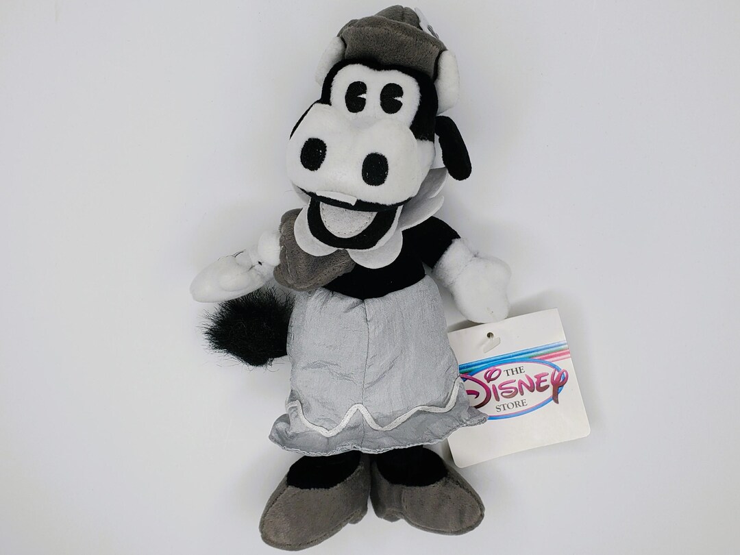 Clarabelle Cow 8 Inch Bean Bag Plush Original Tags Disney Store Stuffed ...