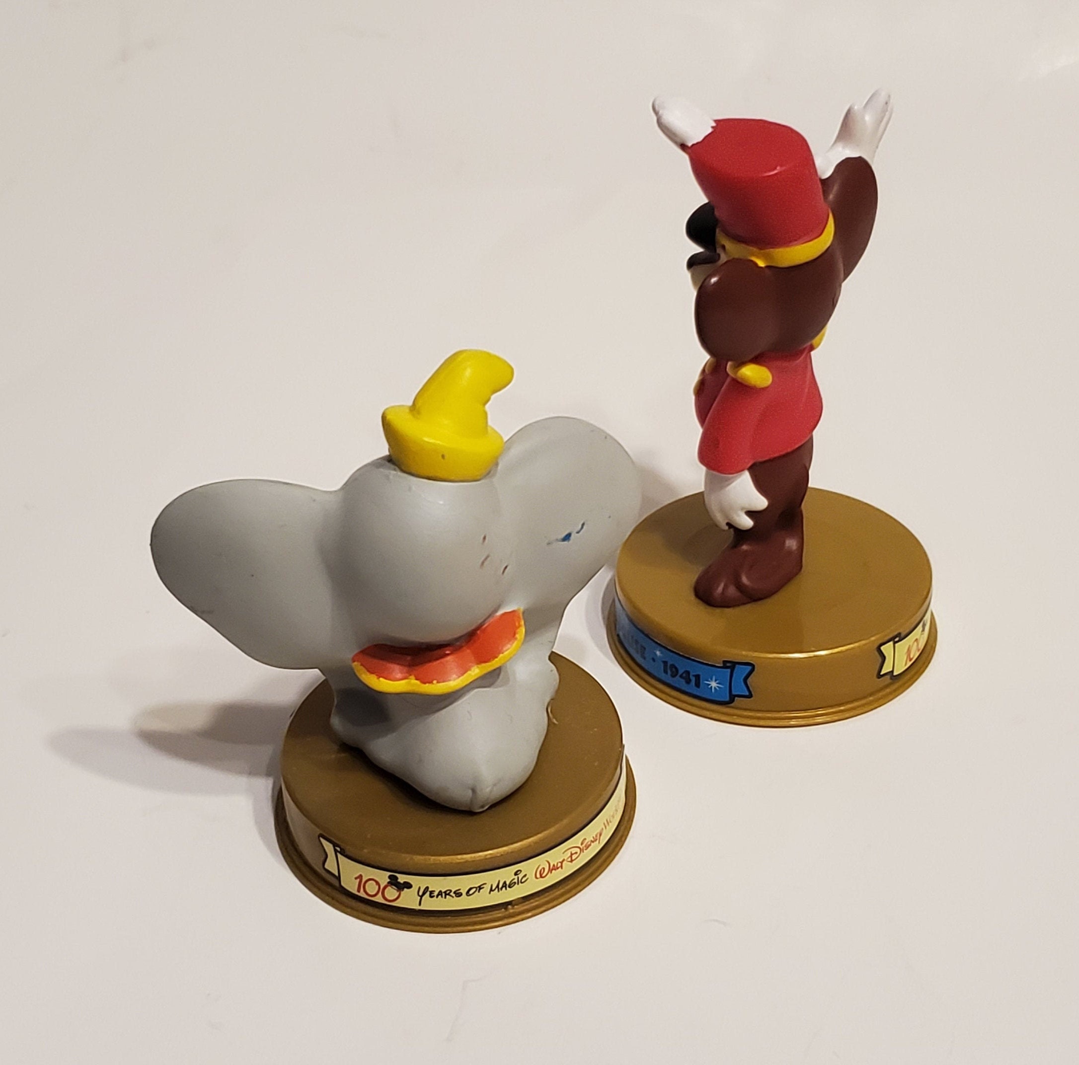 Dumbo Timothy Mouse Figurines Disney's 100 Years of Magic - Etsy