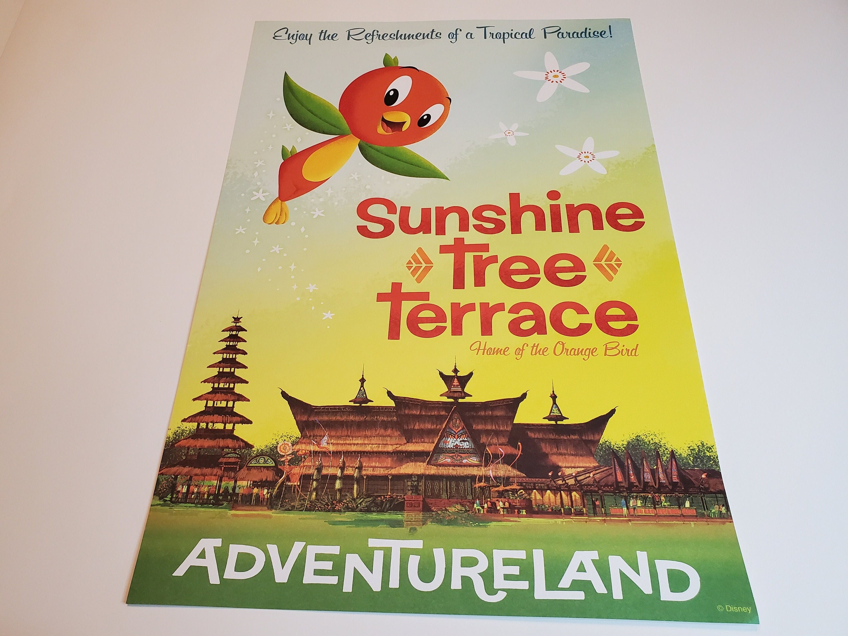 Sunshine Tree Terrace Poster