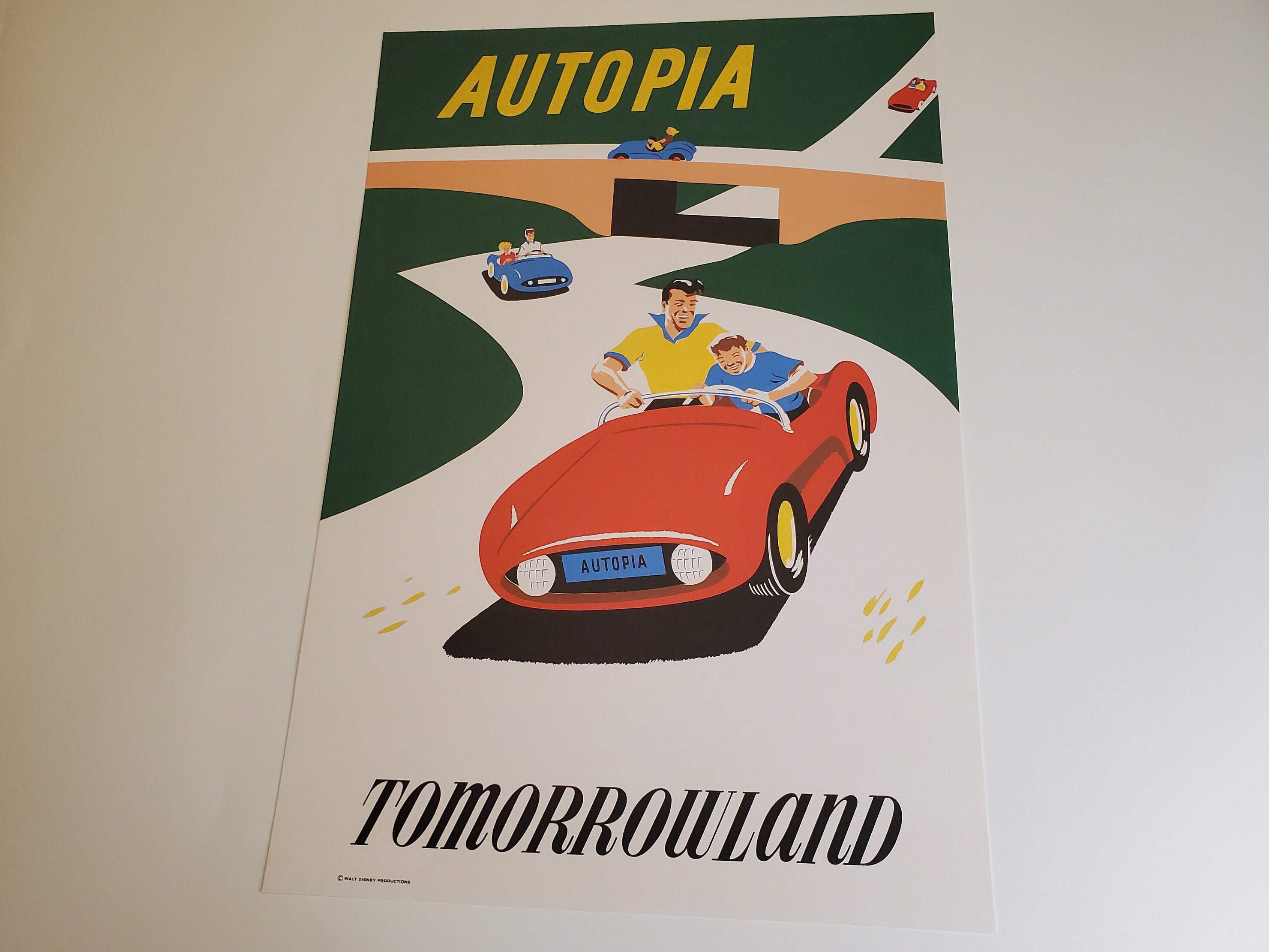 Autopia Disneyland 1955