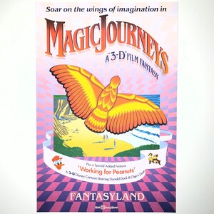 Magic Journeys Poster Authentic Disney Poster Art Walt Disney World ...