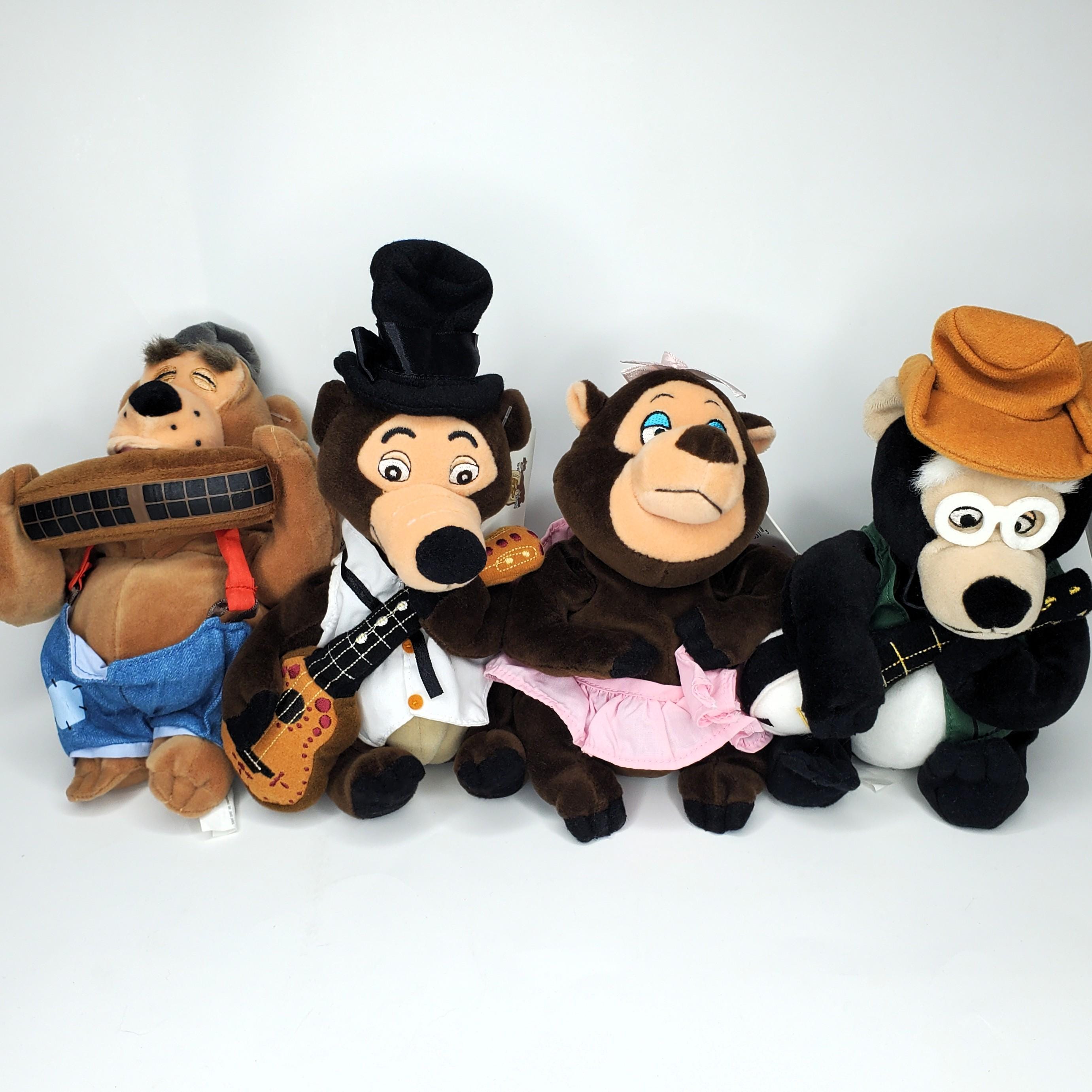 Country Bear Jamboree Beanbag Plush Fred Henry Trixie Zeke Liver Lips ...