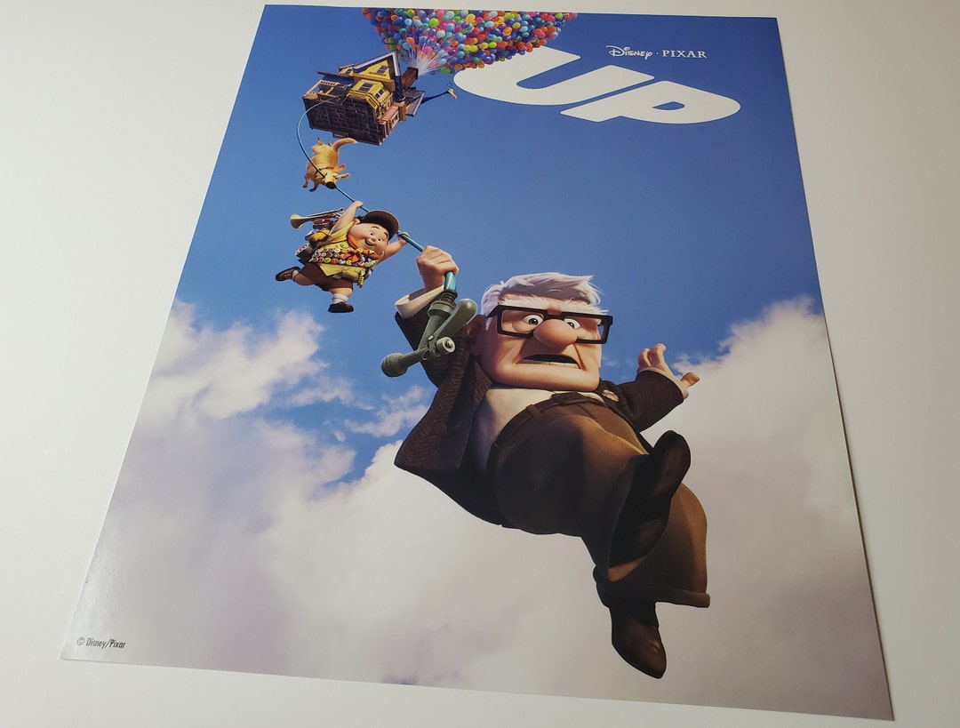 Up Lithograph Authentic Pixar Disney Mini One Sheet Movie Poster Carl ...