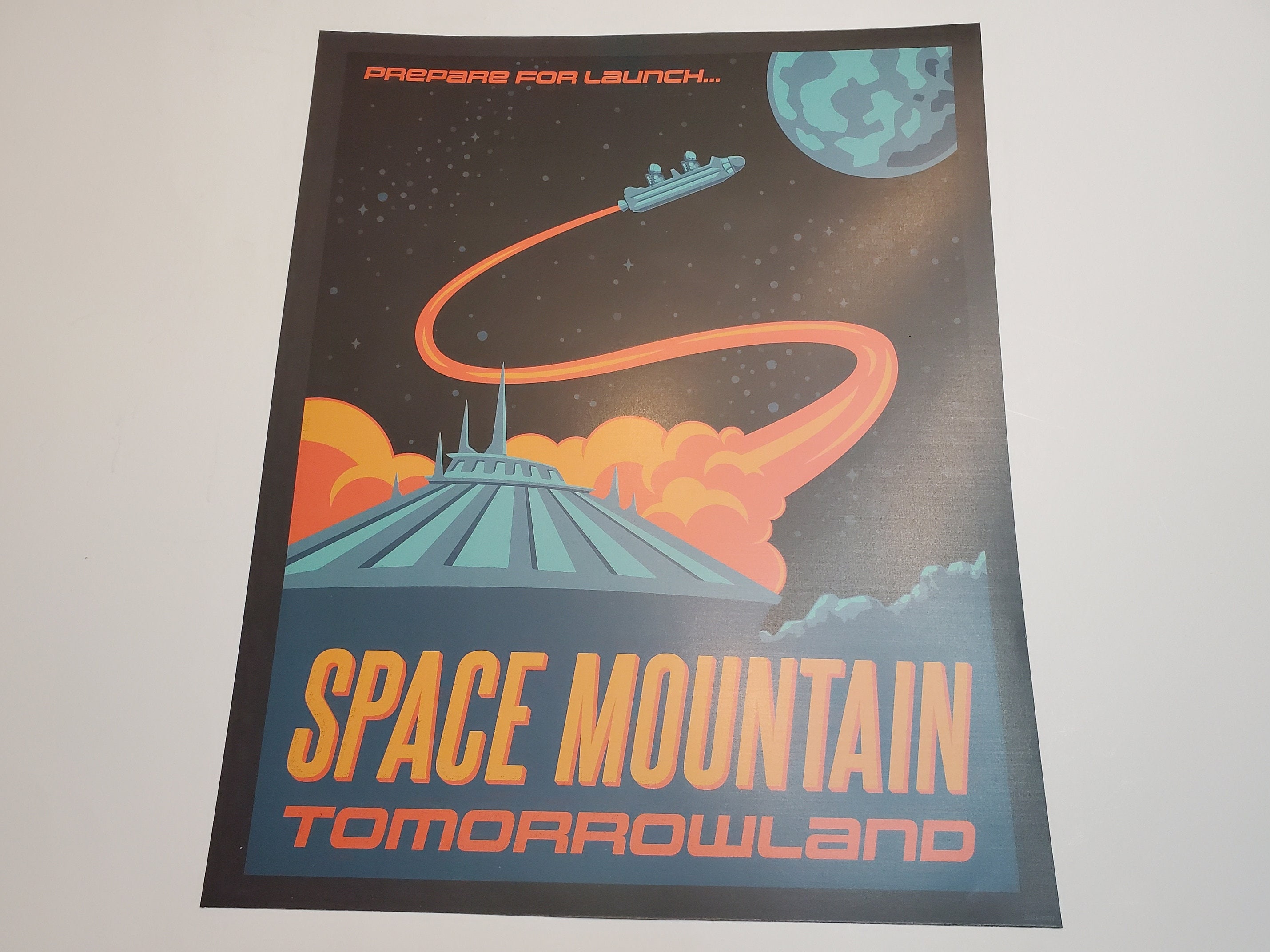 Space Mountain Poster
