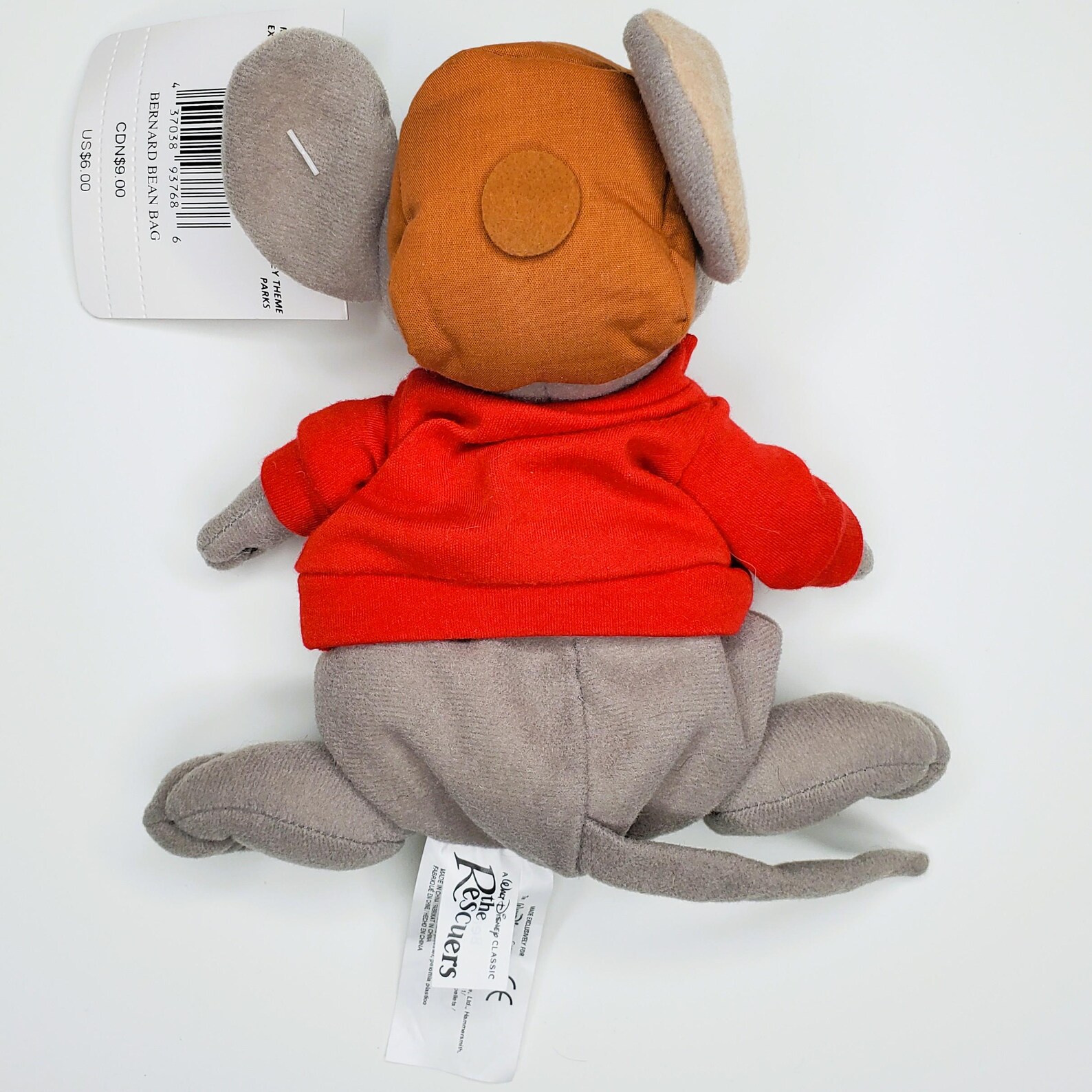 Bernard Miss Bianca Orville Bean Bag Toys the Rescuers 8 Inch Beanbag ...