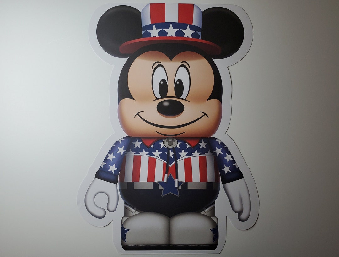 Mickey Mouse Vinylmation Poster Authentic Disney 12x18 - Etsy