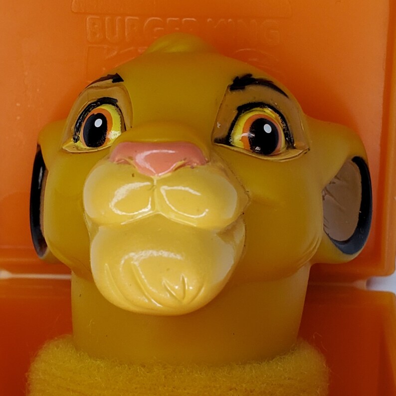 Lion King Finger Puppets Walt Disney's Masterpiece Simba - Etsy