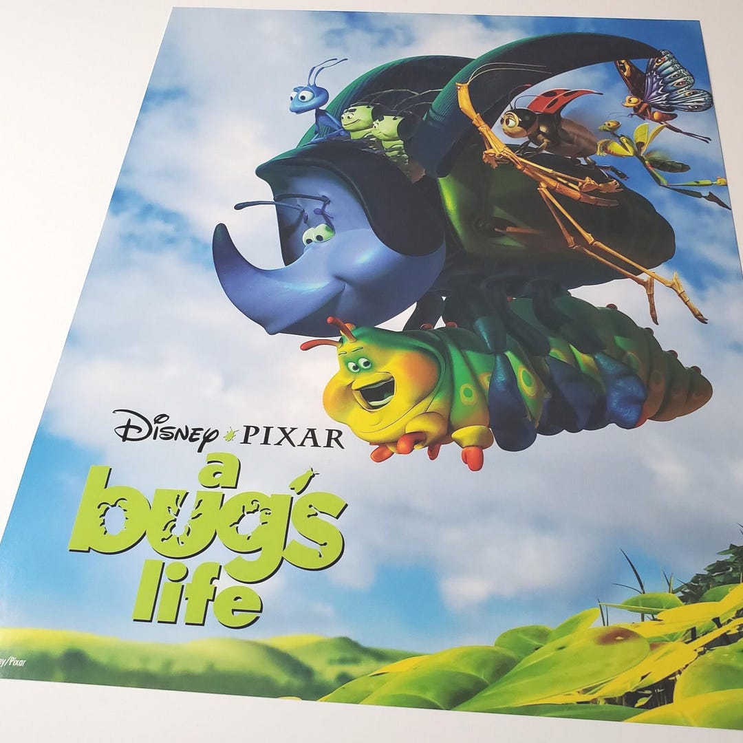 A Bug's Life Lithograph Authentic Pixar Disney Mini Poster Print Flik ...