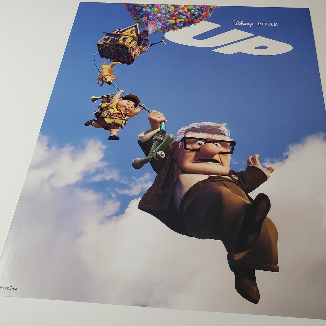 Up Lithograph Authentic Pixar Disney Mini One Sheet Movie Poster Carl ...