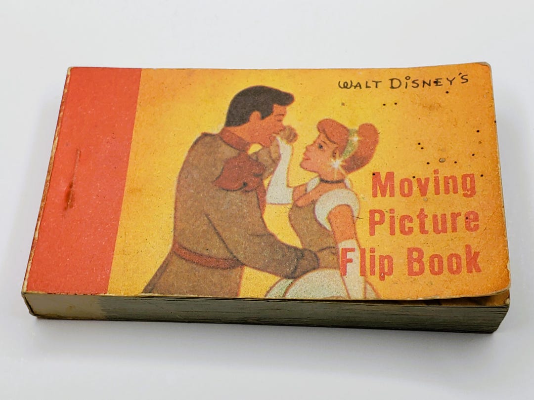 Cinderella and Pluto Flip Book Walt Disney Productions Moving Picture ...
