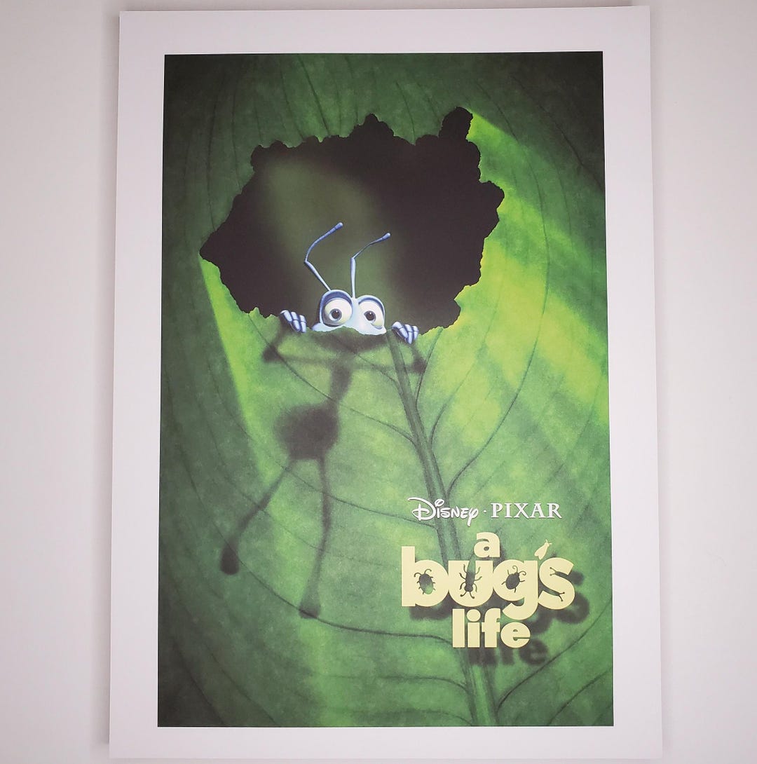 A Bug's Life Movie Poster Authentic Disney Pixar Poster Art 11.5x16 ...
