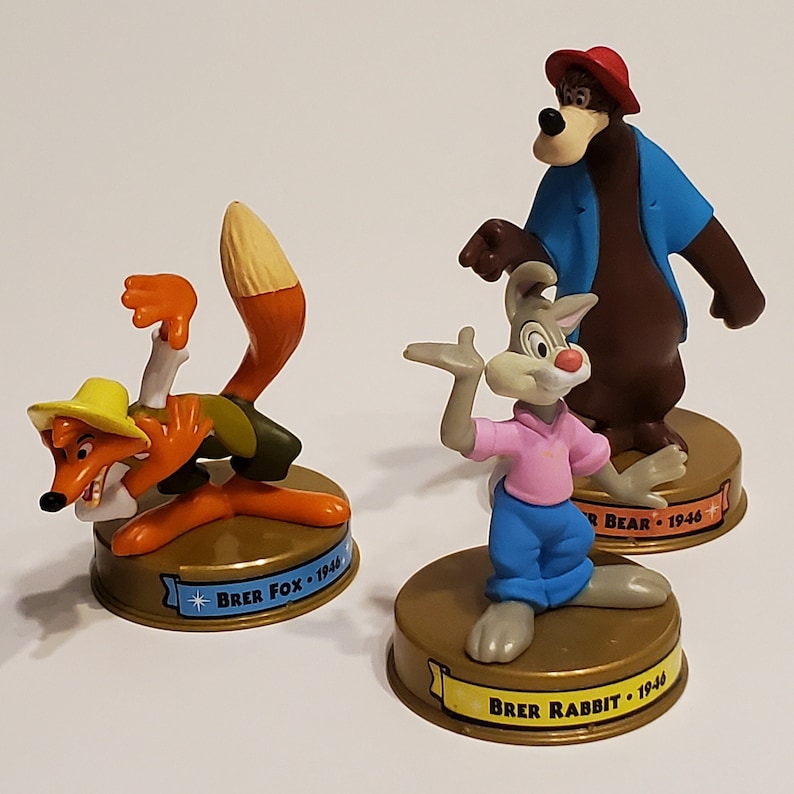Brer Fox Brer Rabbit Brer Bear Disney's 100 Years of Magic - Etsy