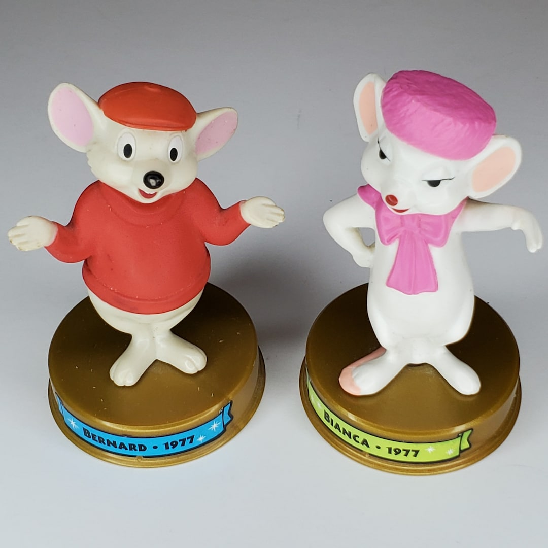 Miss Bianca Bernard Figurines the Rescuers Disney 100 Years of Magic ...