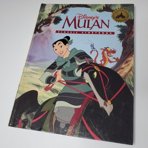 Mulan Large Picture Book Disney Classics Storybook 8.5x11.5 98 - Etsy