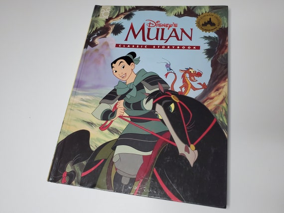 Mulan Large Picture Book Disney Classics Storybook 8.5x11.5 98 - Etsy
