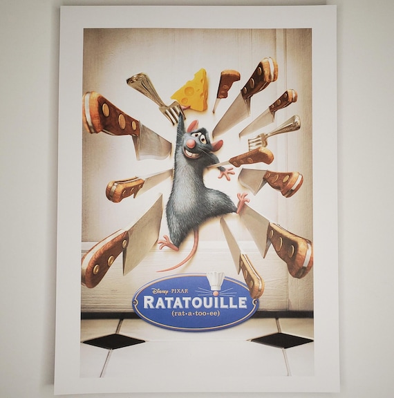 Ratatouille Movie Cover Art Movies HDR DVD Disney Pixar