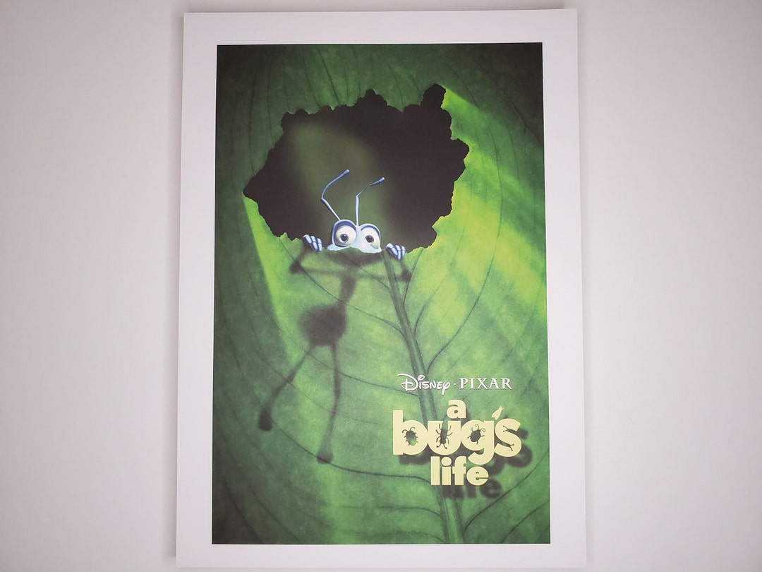 A Bug's Life Movie Poster Authentic Disney Pixar Poster Art 11.5x16 ...