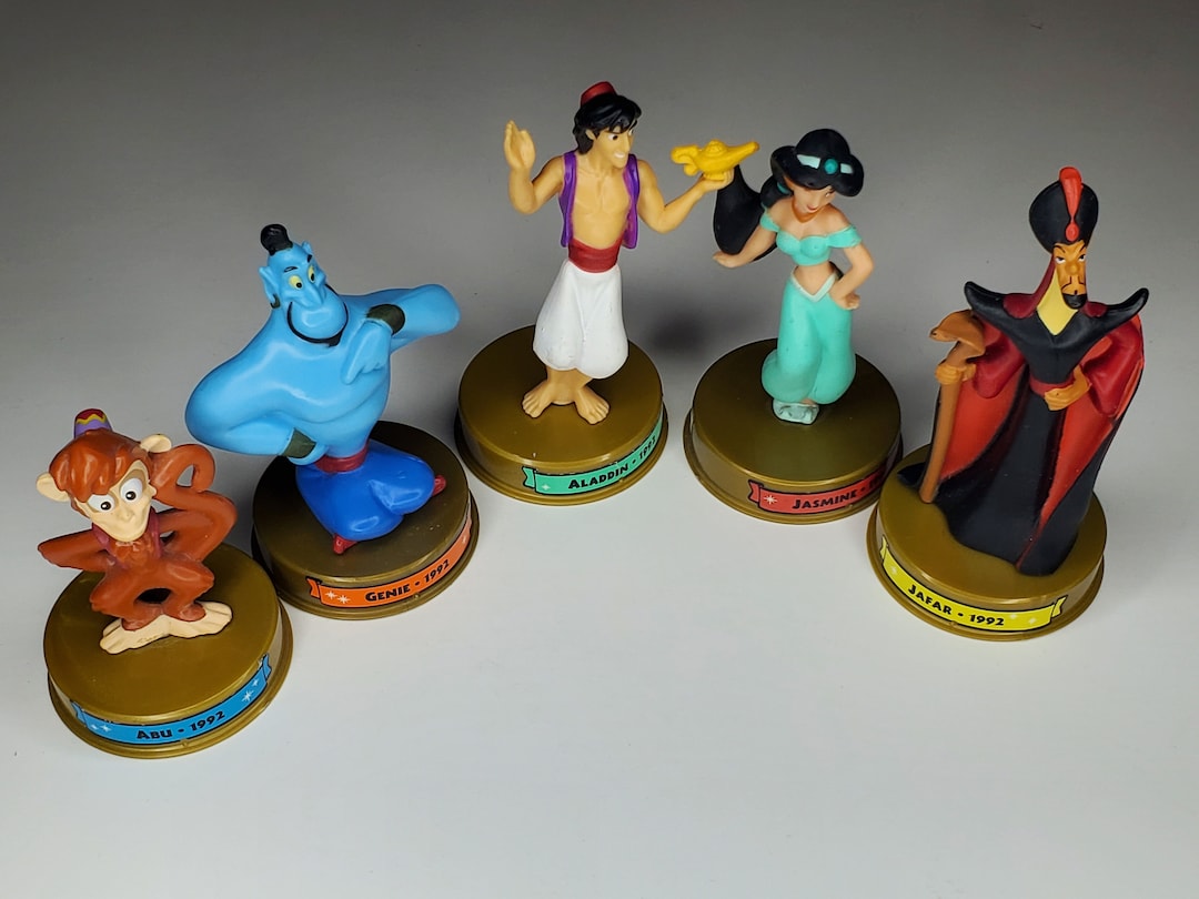 Aladdin Figurines Disney's 100 Years of Magic Celebration Mcdonald's ...