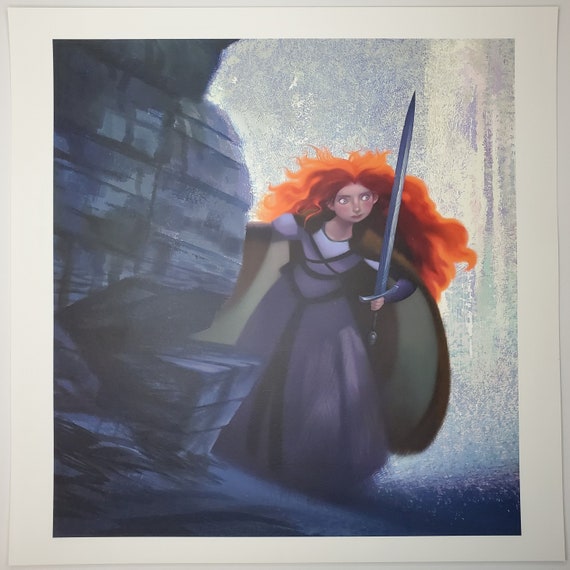 Concept Art Princess Merida Disney Pixar Brave Merida Action Figures