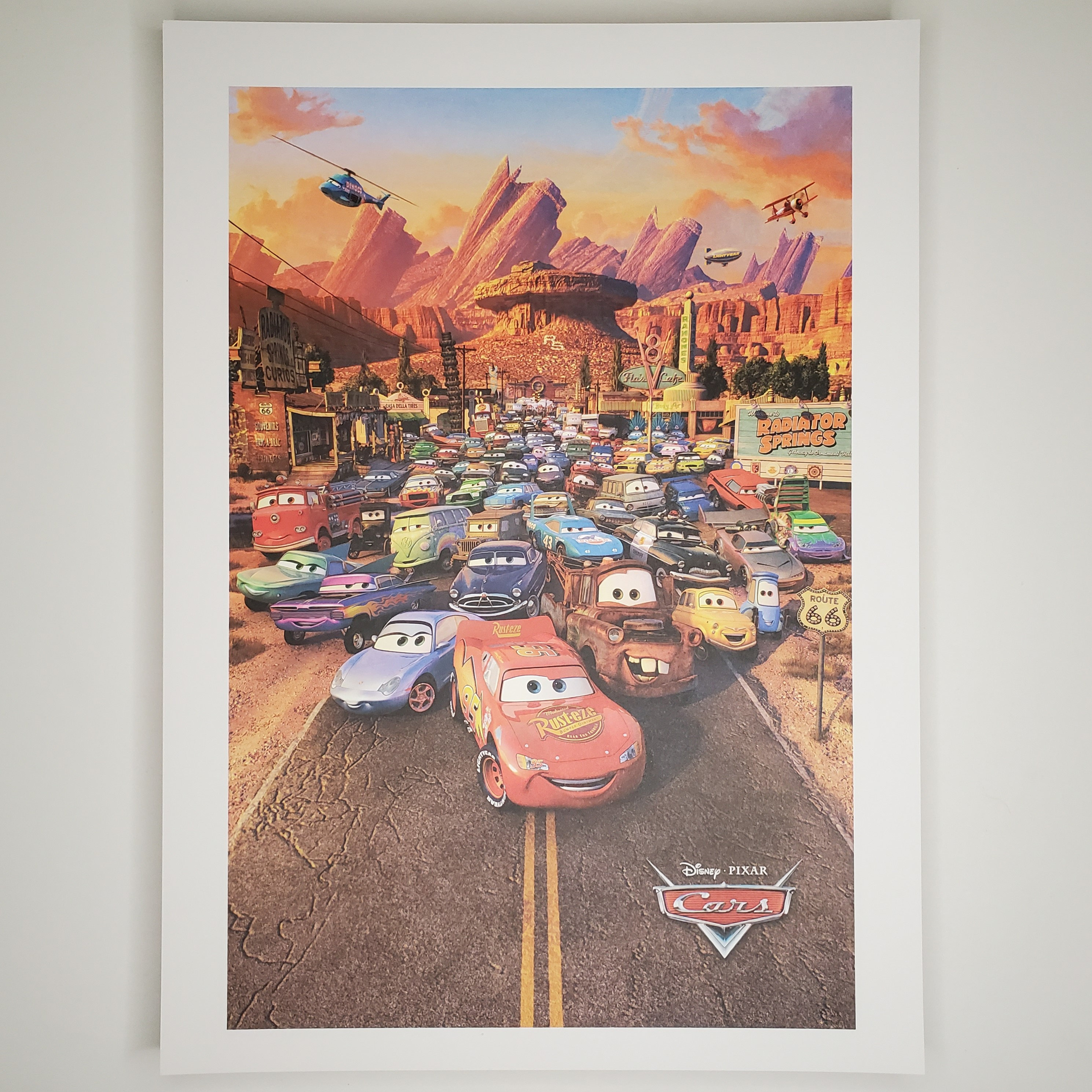 Cars The Movie Poster