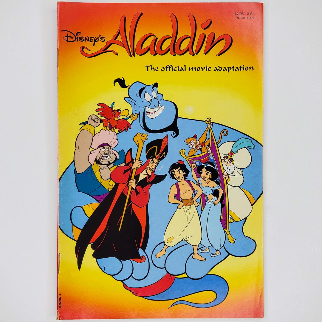 Disney's Aladdin Comic Book Official Movie Adaptation Disney Comics Inc ...