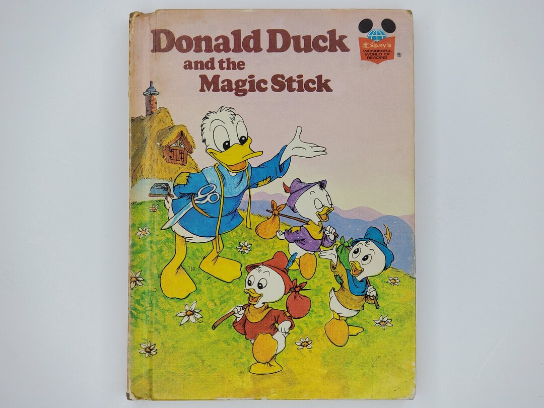 Donald Duck and the Magic Stick Vintage Disney's Wonderful World of ...