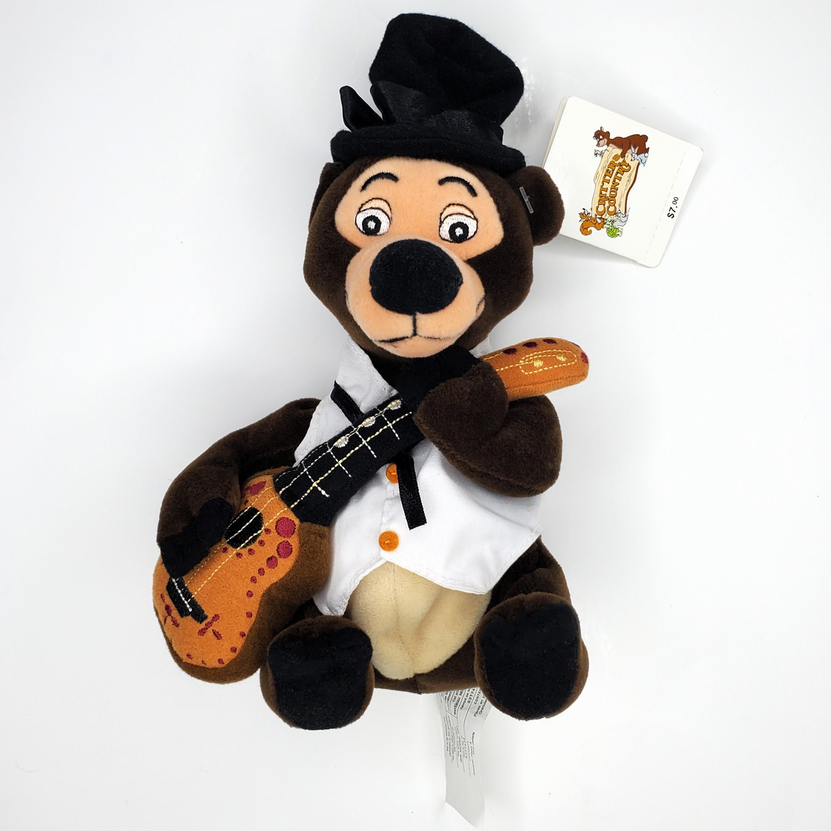 Country Bear Jamboree Beanbag Plush Fred Henry Trixie Zeke Liver Lips ...