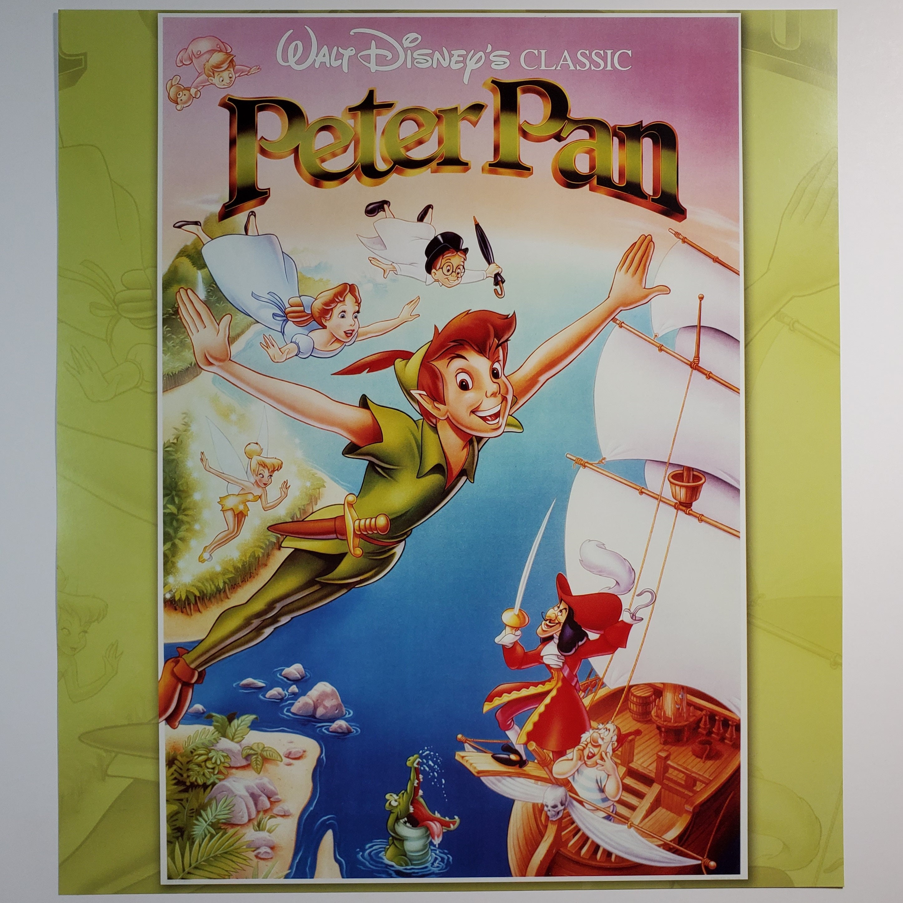 Peter Pan Disney Poster