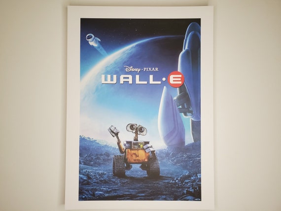 WALL-E Movie Poster Authentic Disney Pixar Poster Art | Etsy