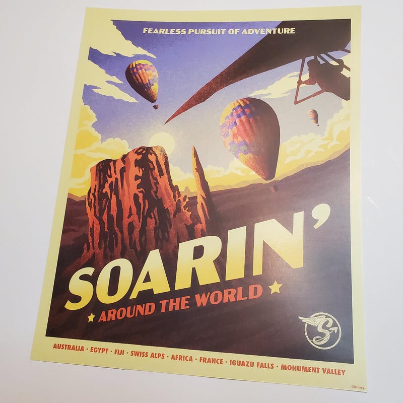 Soarin Over California - Etsy