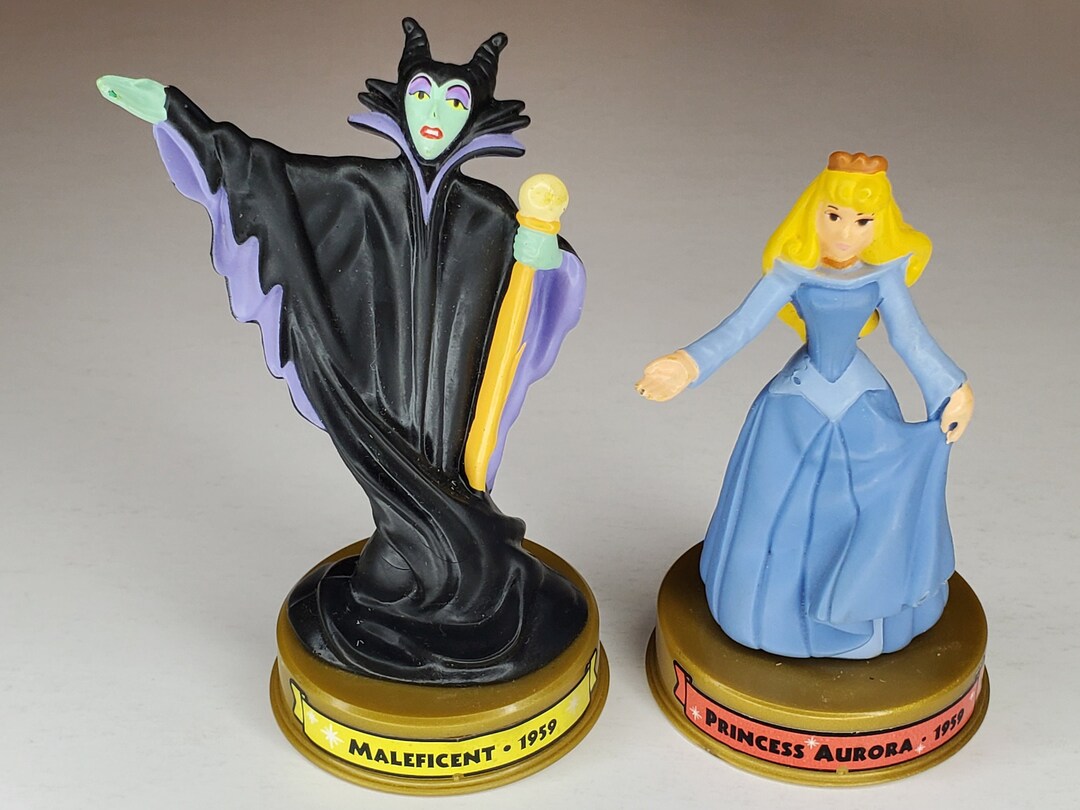 Sleeping Beauty Princess Aurora Briar Rose Maleficent Figurine Disney's ...