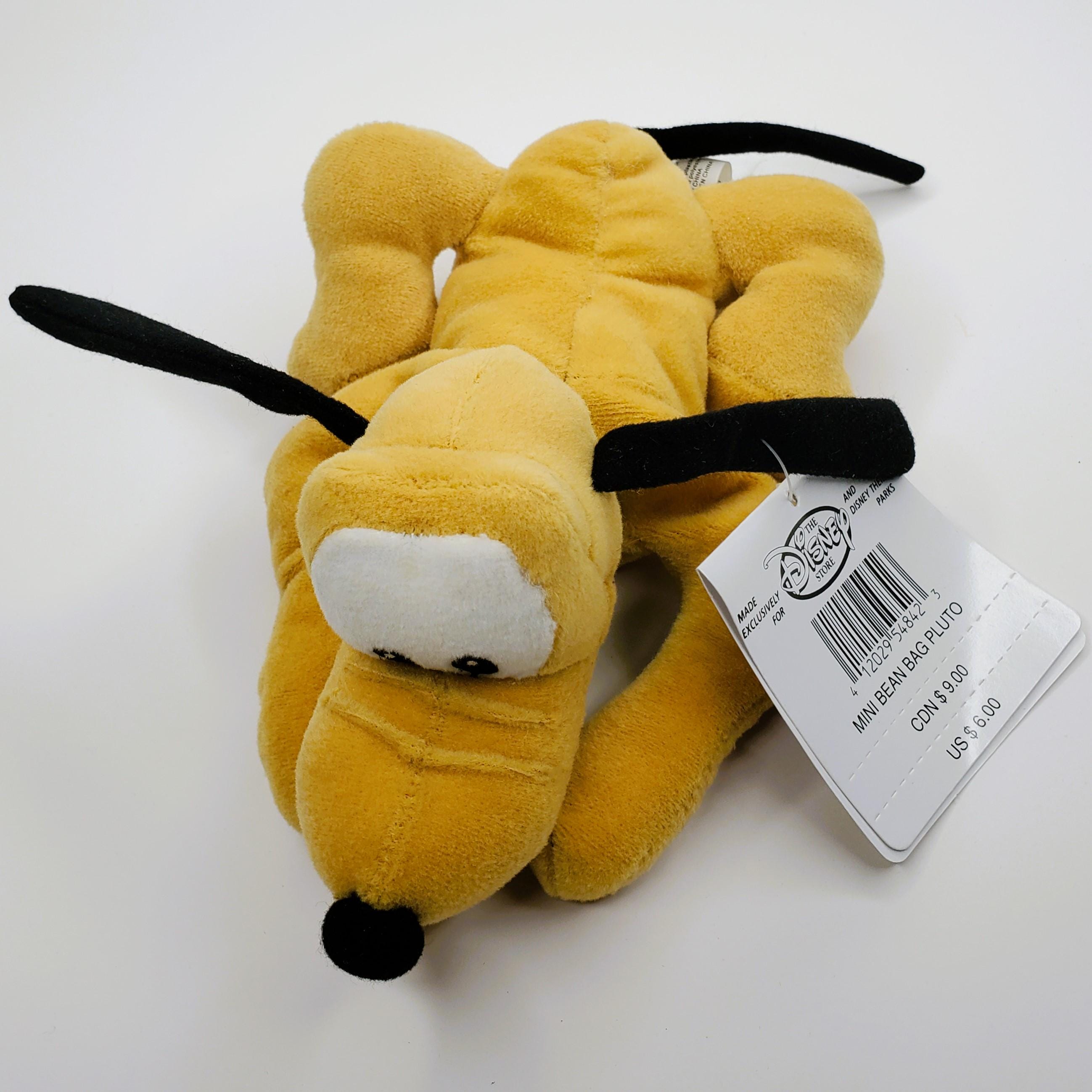Goofy Pluto Donald Duck Bean Bag Plush Disney Store and Parks ...