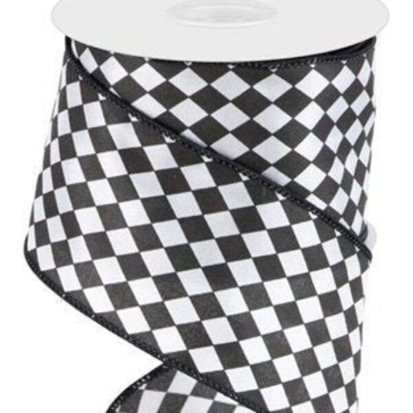 Harlequin Ribbon - Etsy