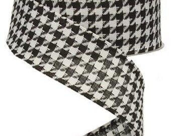 Houndstooth Ribbon - Etsy