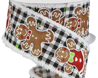 Gingerbread Ribbon | Etsy