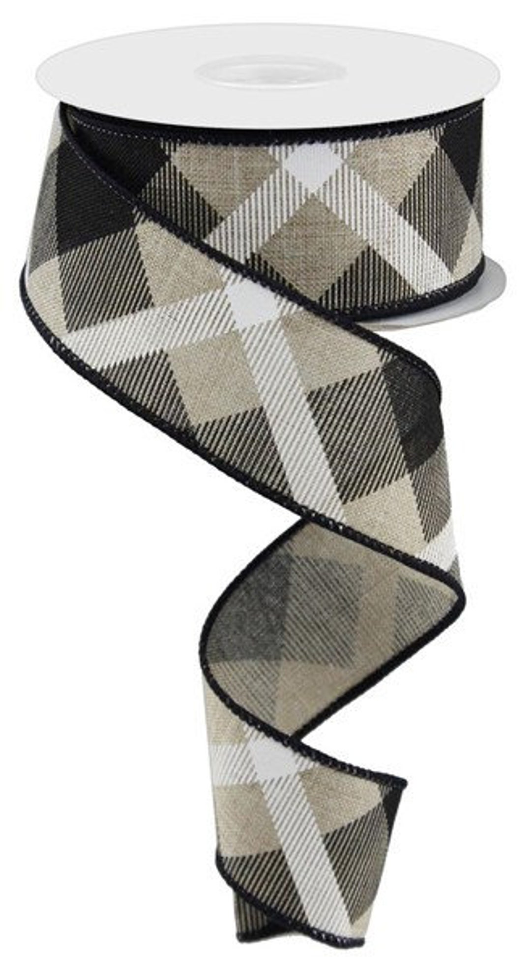 Plaid Wired Ribbon by the Roll 1.5" X 10 Yards RG016829A - Etsy