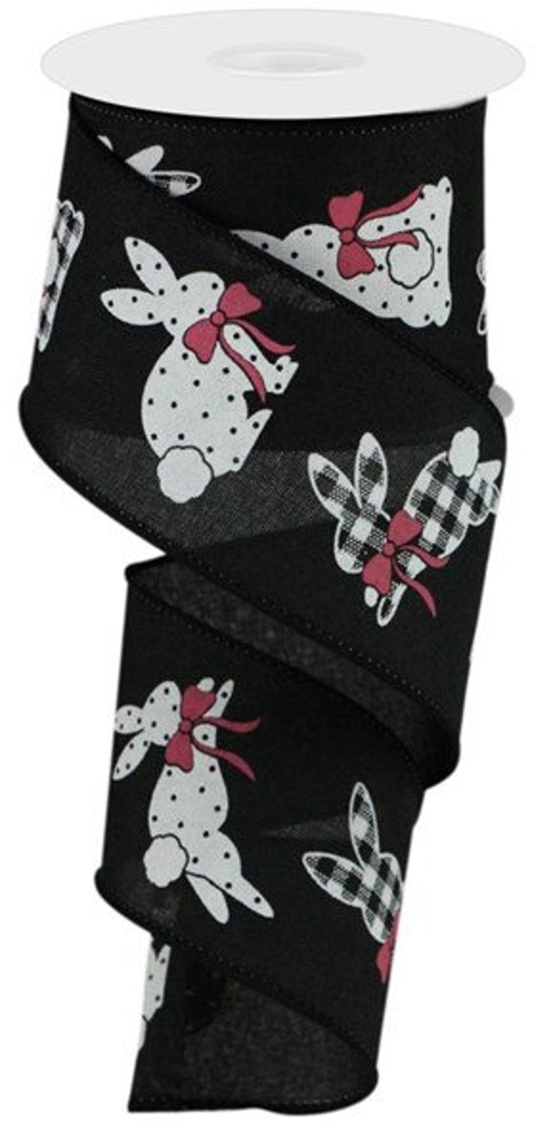 Easter Pattern Bunny Wired Ribbon by the Roll 2.5" X 10 Yards RGC123502 ...